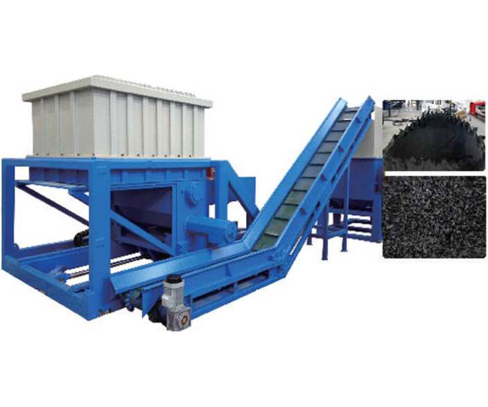 Long pipe shredder crusher granulator – plastic recycling machine